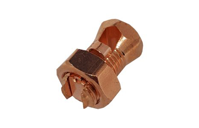 Copper Split Bolt, #4 UL Listed - Cobra - worldtec